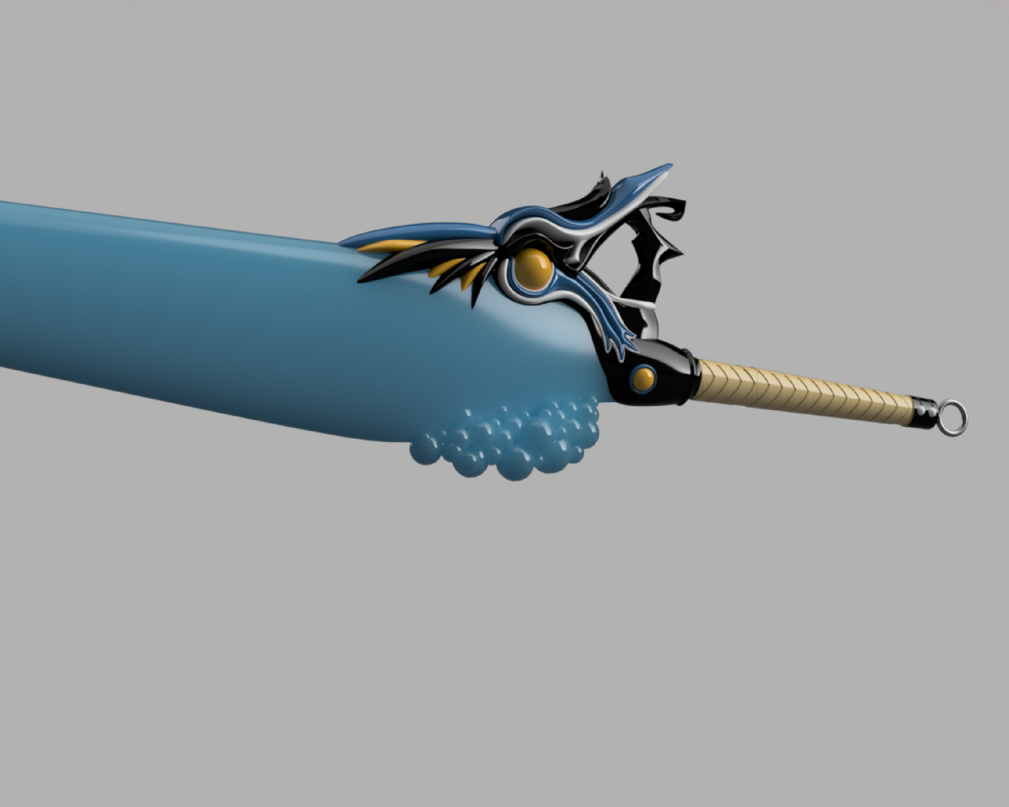 Final Fantasy X Brotherhood Sword 4.5' long 3D Model STL file for Cosp ...