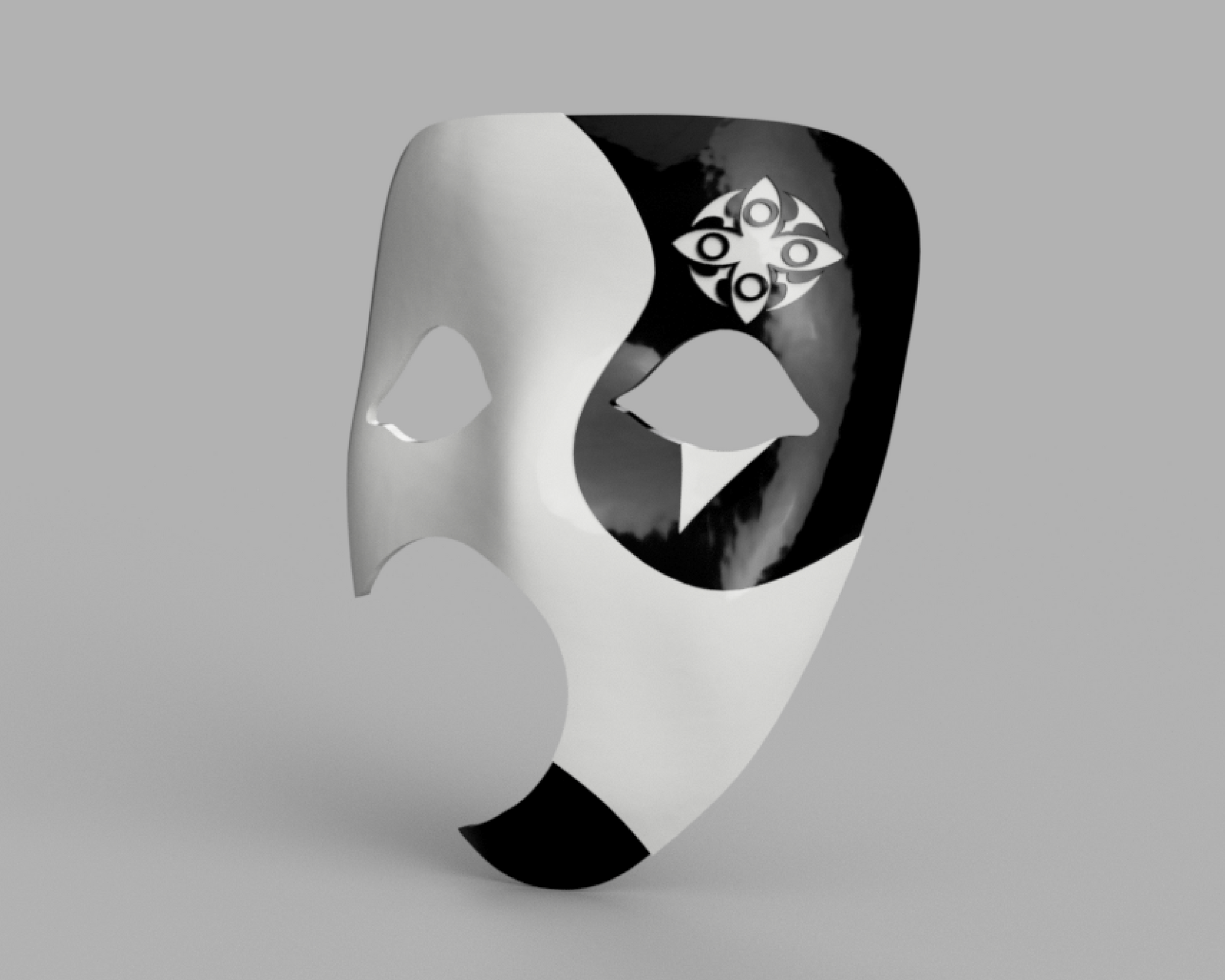 Genshin Impact Il Dottore Mask 3D Model STL File – Porzellan Props