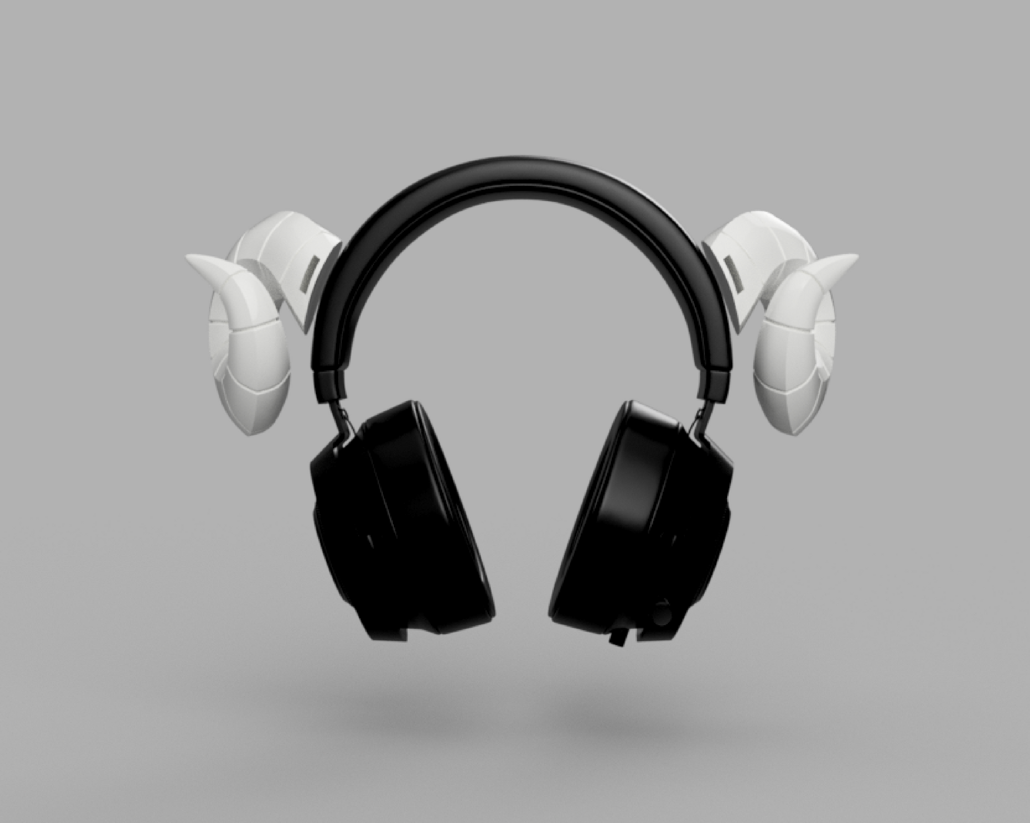 Ram Headphone Horns 3D Model STL File – Porzellan Props